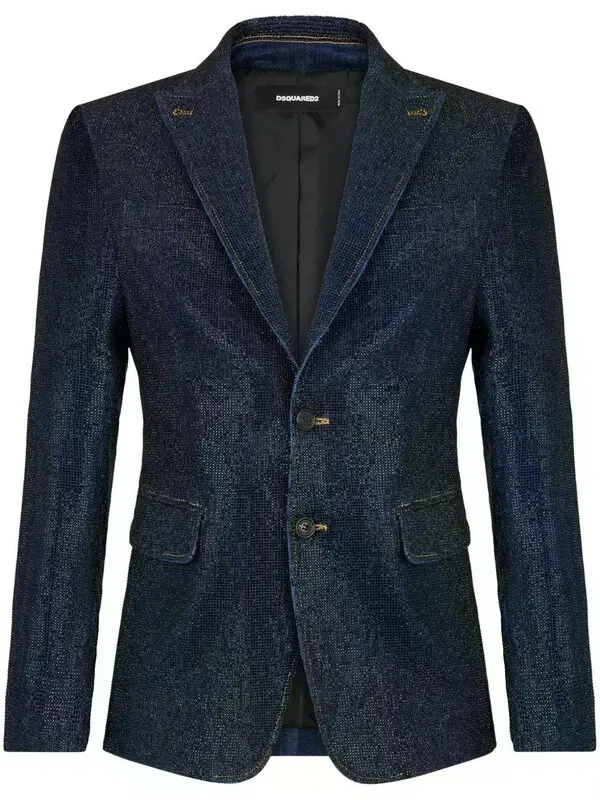 Dsquared2 Single-breasted Denim Blazer