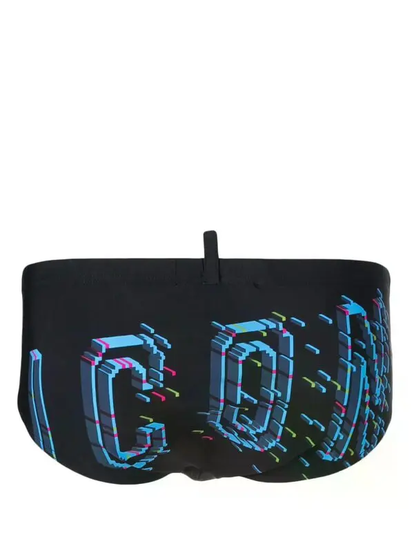 Dsquared2 Icon Print Swim Trunks
