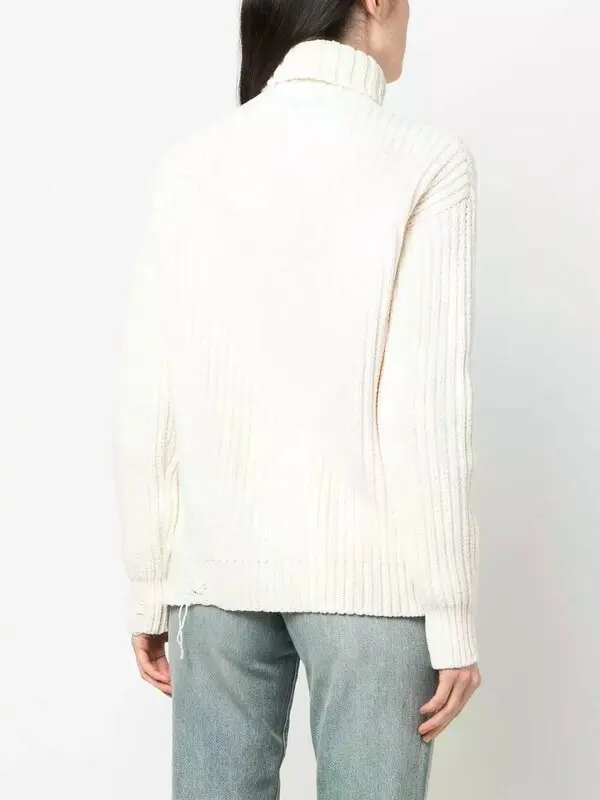 Dsquared2 Distressed Roll-neck Jumper