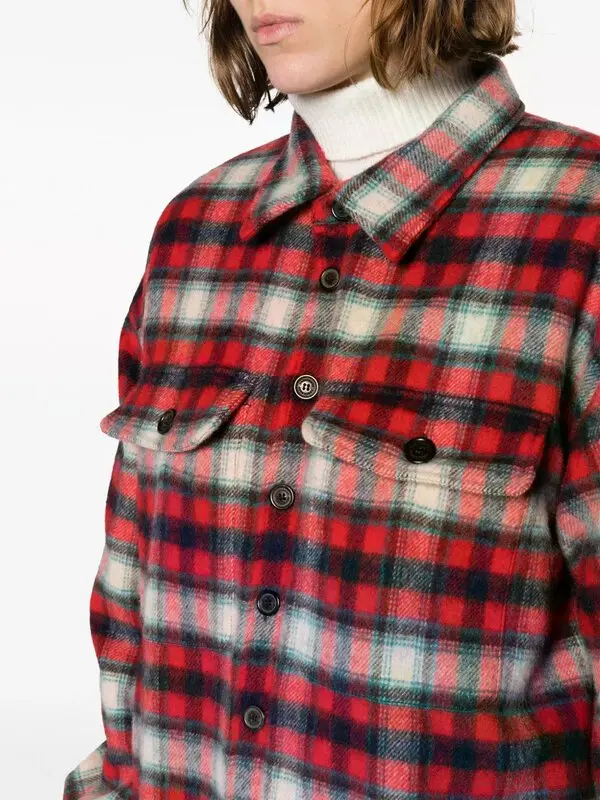 Dsquared2 Check Print Long-sleeve Shirt