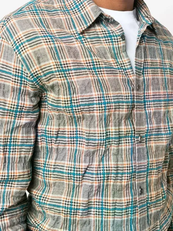 Dsquared2 Checked Cotton-blend Shirt