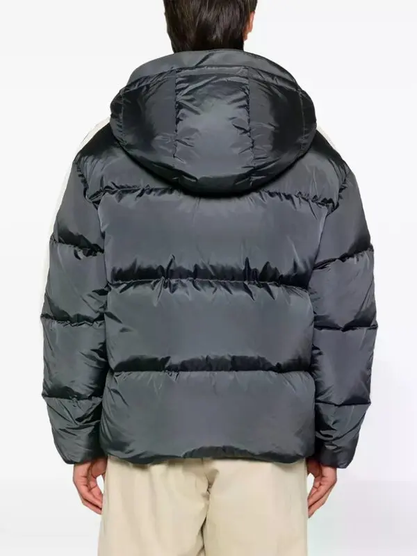 Palm Angels Logo-embroidered Puffer Jacket