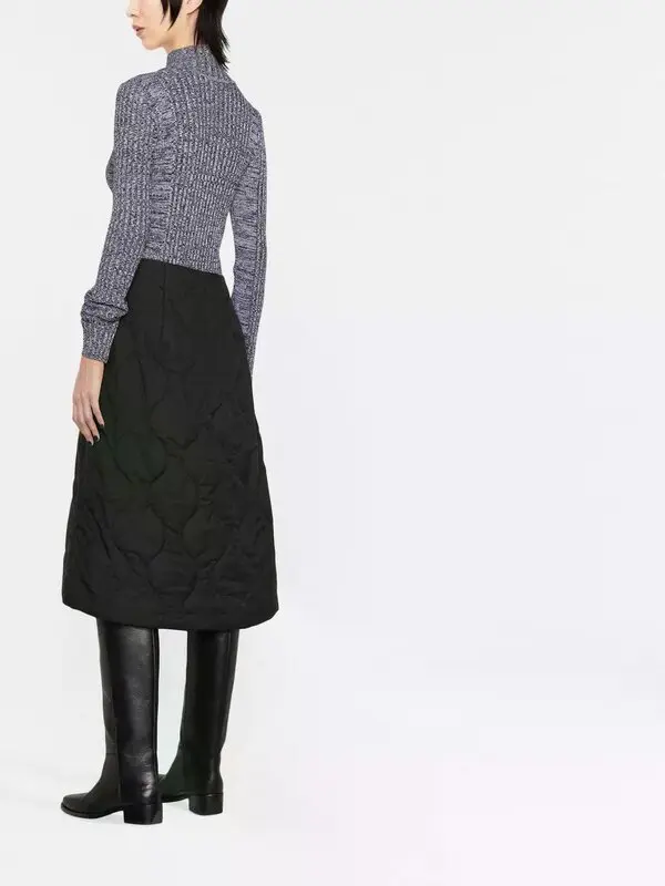Woolrich Quilted Finish Wrap Skirt