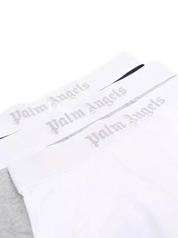 Palm Angels Three-pack Logo-print Boxers