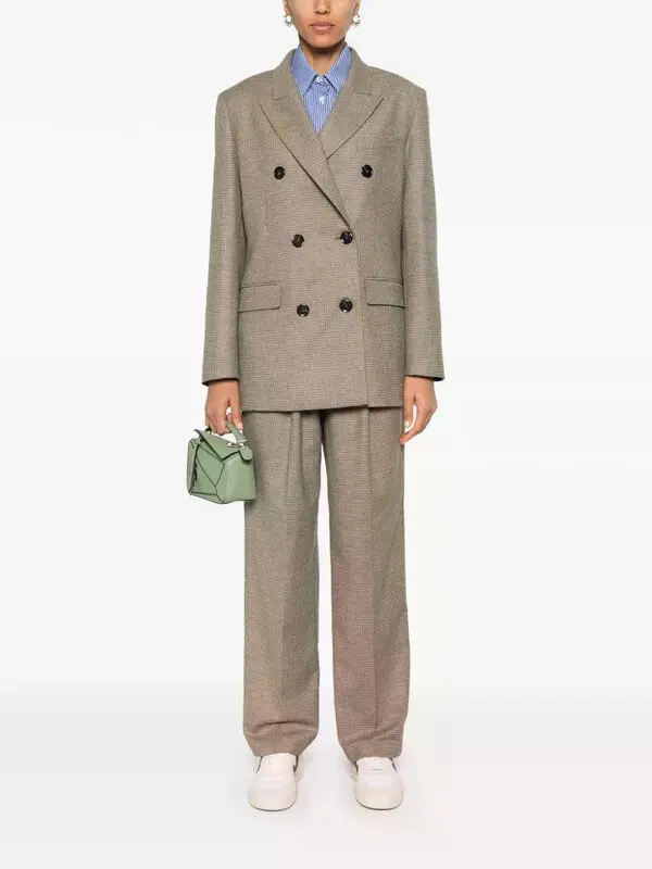 Pinko Check Pattern Trousers