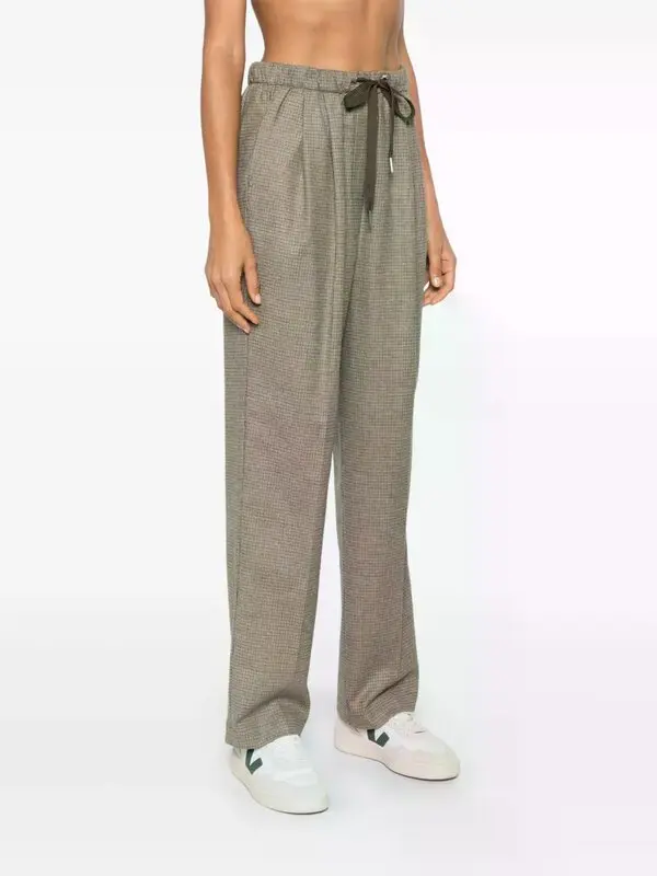 Pinko Check Pattern Trousers
