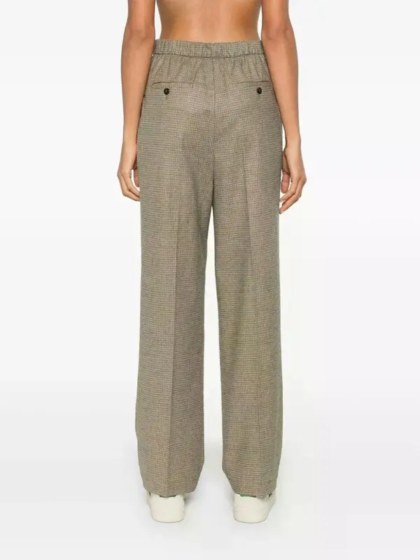 Pinko Check Pattern Trousers