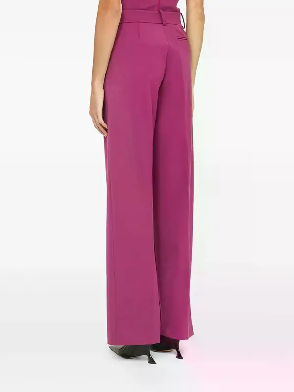 Federica Tosi Wide-leg Pleated Trousers