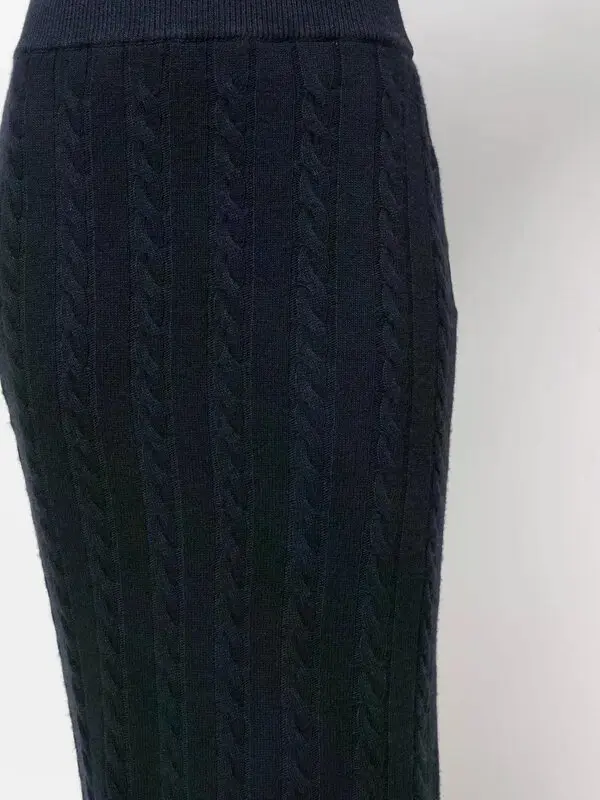 Woolrich Cable Virgin Wool Skirt