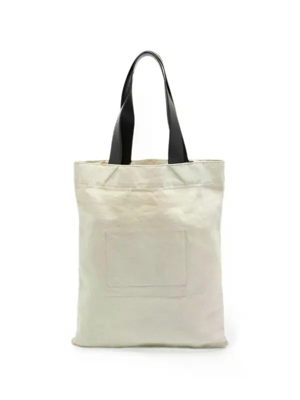 JIL SANDER Logo Tote Bag - Neutrals