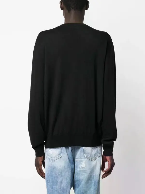 Dsquared2 Intarsia-knit Logo Jumper