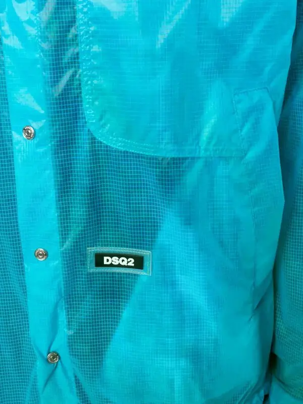 Dsquared2 Logo Patch Shirt Jacket