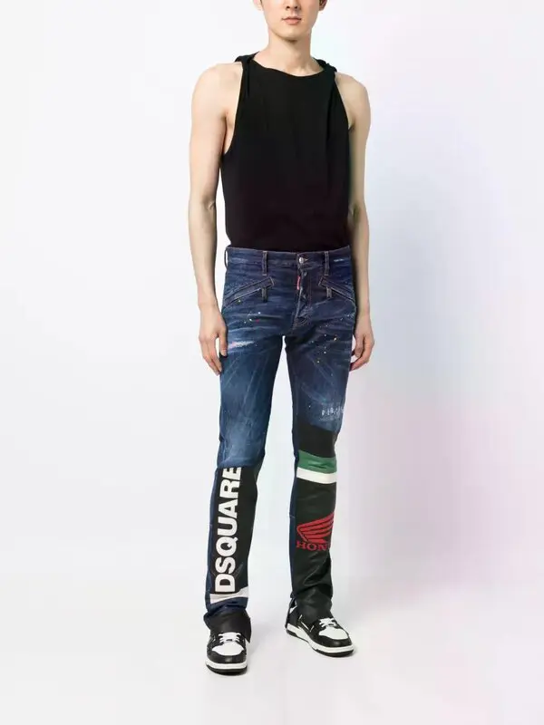 Dsquared2 Mid-rise Slim-cut Jeans