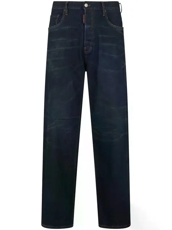 Dsquared2 Mid-rise Straight-leg Jeans