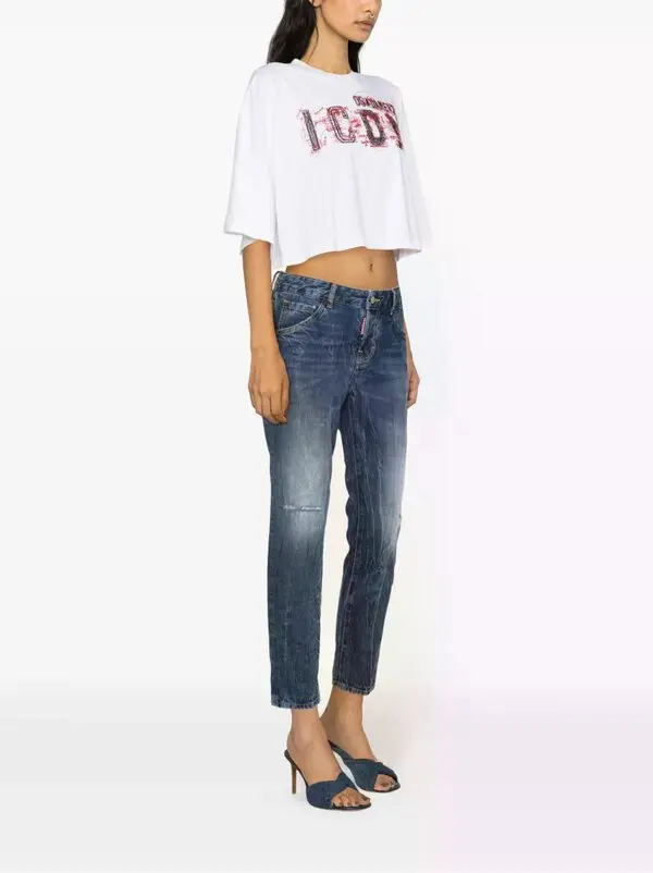 Dsquared2 Icon Scribble Cotton T-shirt