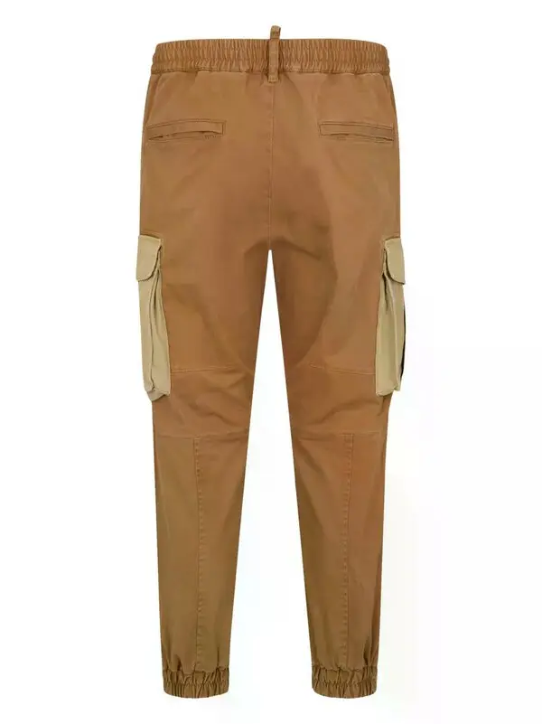 Dsquared2 Two-tone Tapered Cargo Trousers