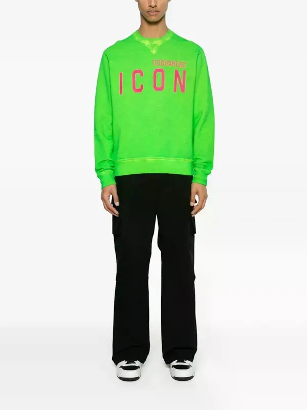 Dsquared2 Cotton Logo Sweatshirt