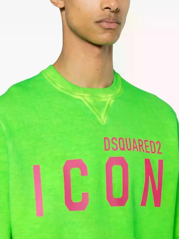 Dsquared2 Cotton Logo Sweatshirt