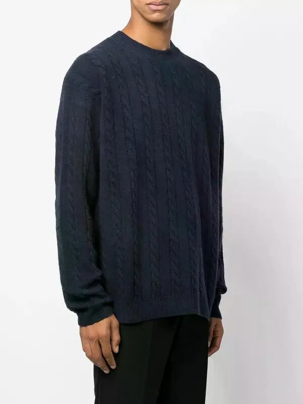 Woolrich Aran Knit Virgin Wool Jumper
