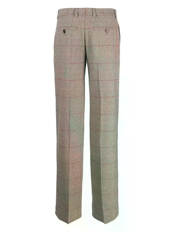 FORTELA Checked Tailored Trousers