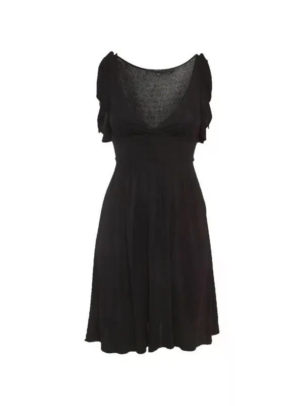 Gucci Jersey Knit Pleated Midi Dress