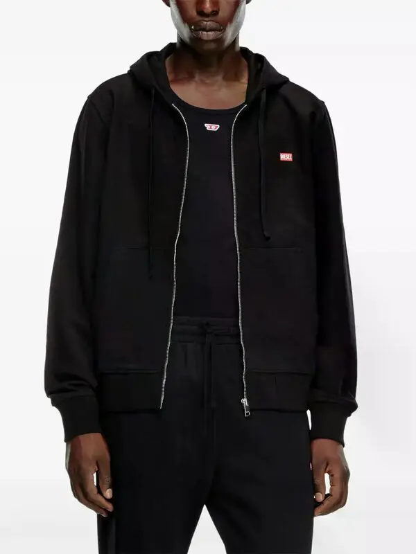 DIESEL® S-ginn-hood-zip-k13 Sweatshirt