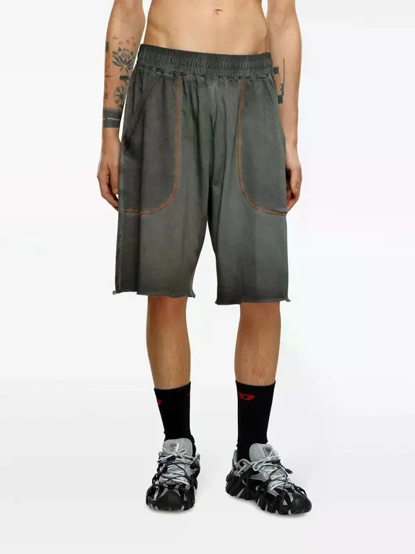 DIESEL® P-bask Cotton-jersey Shorts