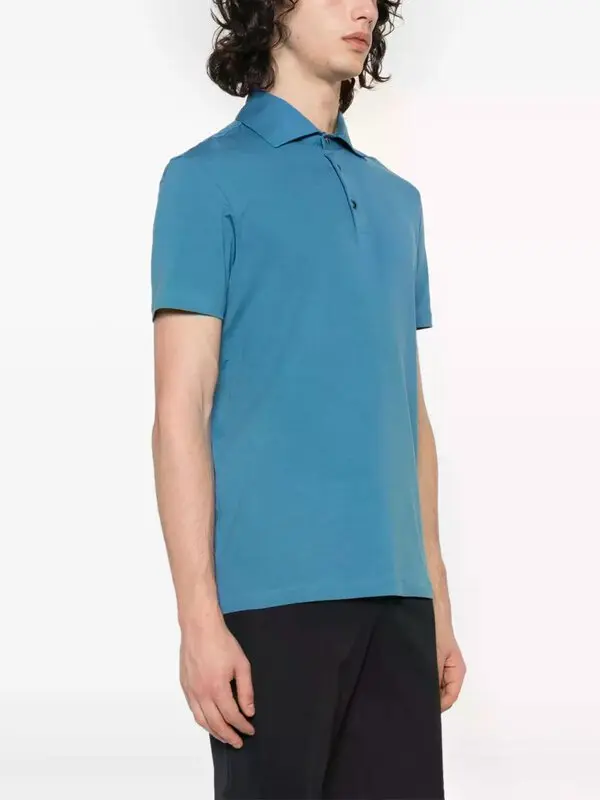 Malo Jersey Polo-shirt - Blue