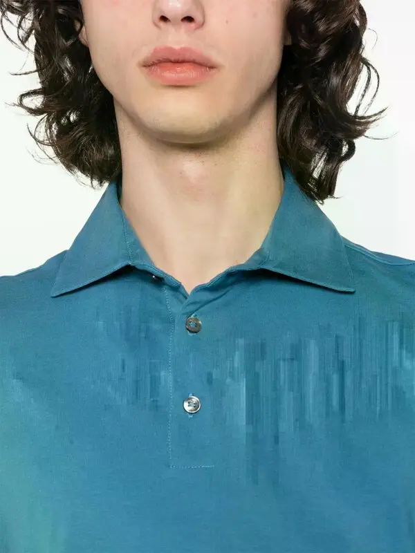 Malo Jersey Polo-shirt - Blue