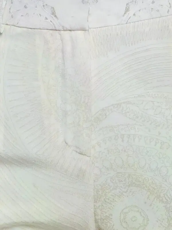 Roberto Cavalli Printed Silk Trousers