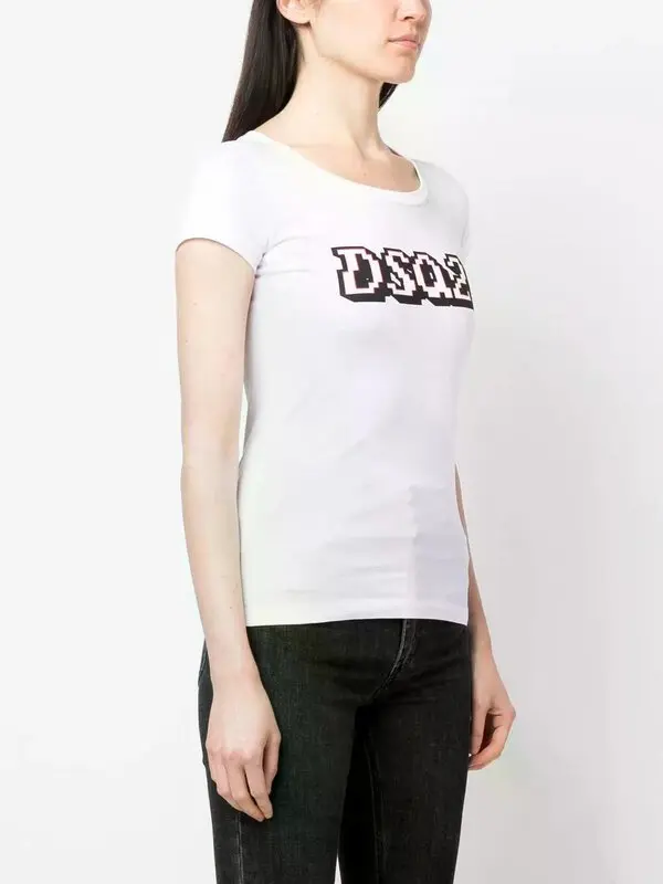 Dsquared2 Graphic Print Cotton T-shirt