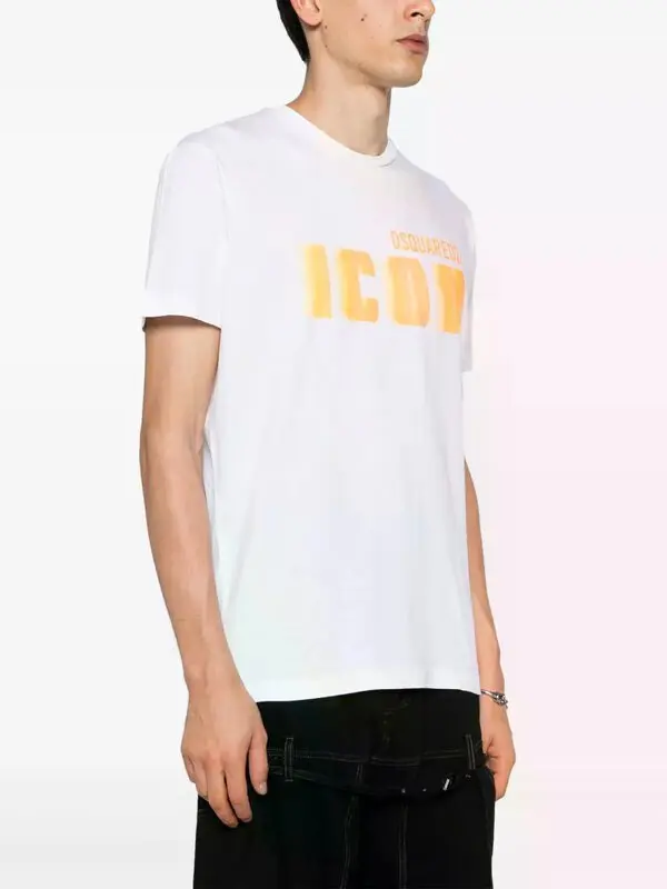 Dsquared2 Icon Blur-print Cotton T-shirt