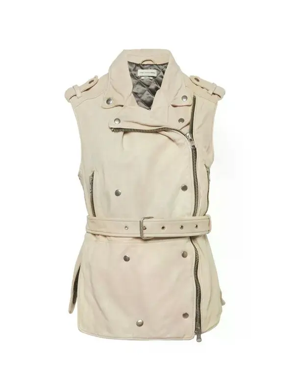 MARANT ETOILE Double-breasted Belted Jacket