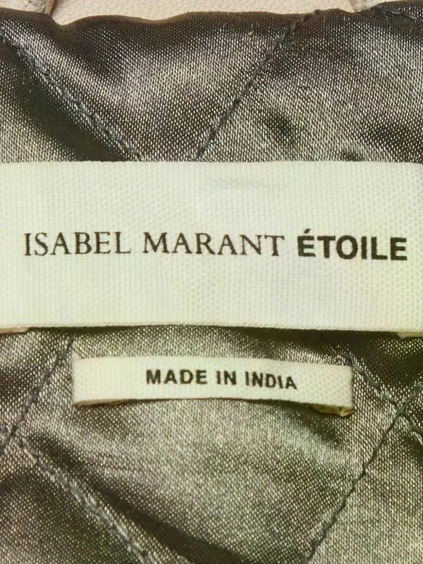 MARANT ETOILE Double-breasted Belted Jacket