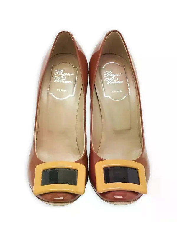 ROGER VIVIER Belle Round Toe Pumps