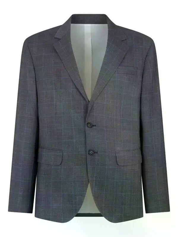 Dsquared2 Checked Single-breasted Wool Suit