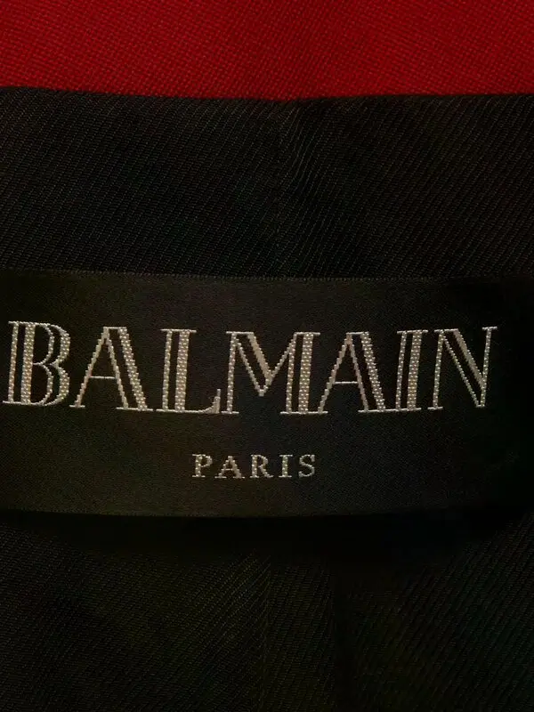 Balmain Wool Double-breasted Blazer