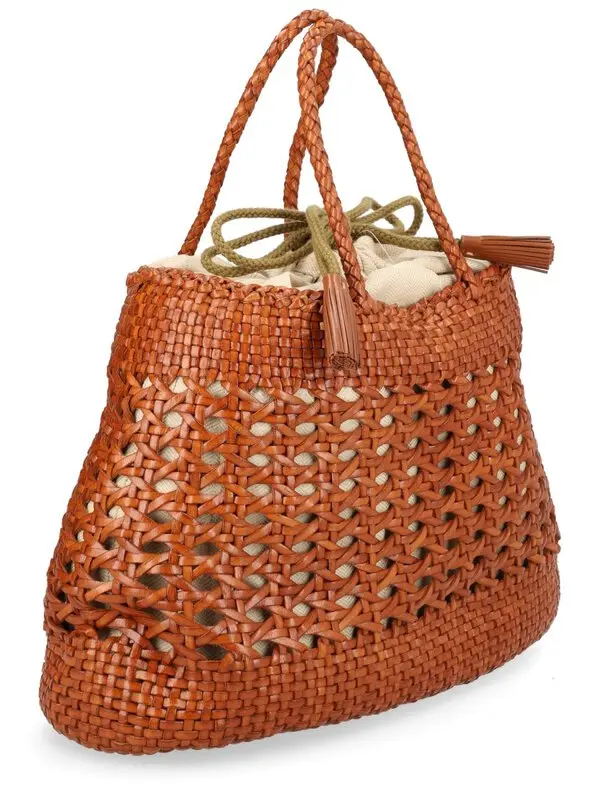 Dragon Diffusion Borsa Santa Cano Woven Leather Bag - Multicolor