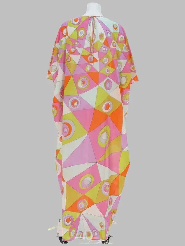 Emilio Pucci Caftano In Cotone