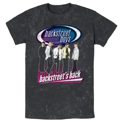 BACKSTREET BOYS Backstreet's Back Graphic T-shirt - Black