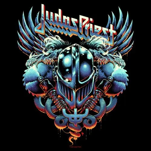 JUDAS PRIEST The Serpent And The King Short Sleeve Graphic T-shirt