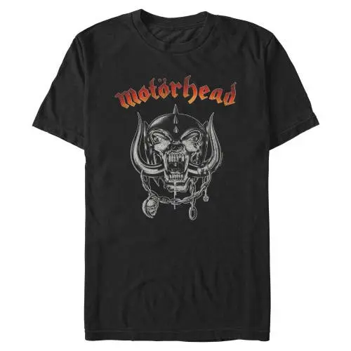 MOTORHEAD Snaggletooth Logo Short Sleeve Graphic T-shirt