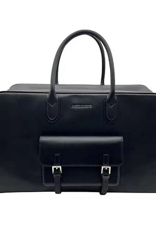 JAUSHINA NICOLE Boaz Leather Duffle Bag