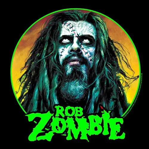 ROB ZOMBIE Undead Face Logo Graphic T-shirt