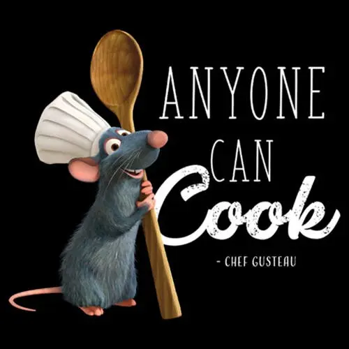 RATATOUILLE Anyone Can Cook Graphic T-shirt