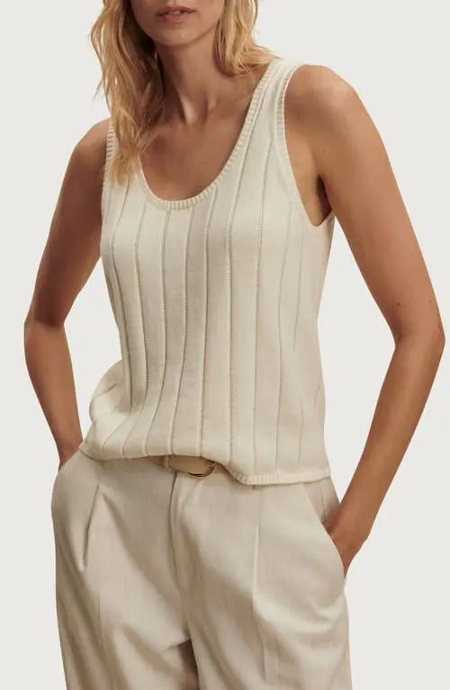 Varley Ayaka Wide Rib Cotton Tank