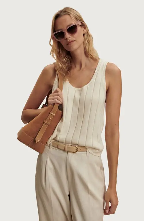 Varley Ayaka Wide Rib Cotton Tank