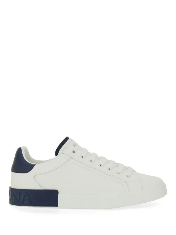 Dolce & Gabbana Portfino Sneaker - White