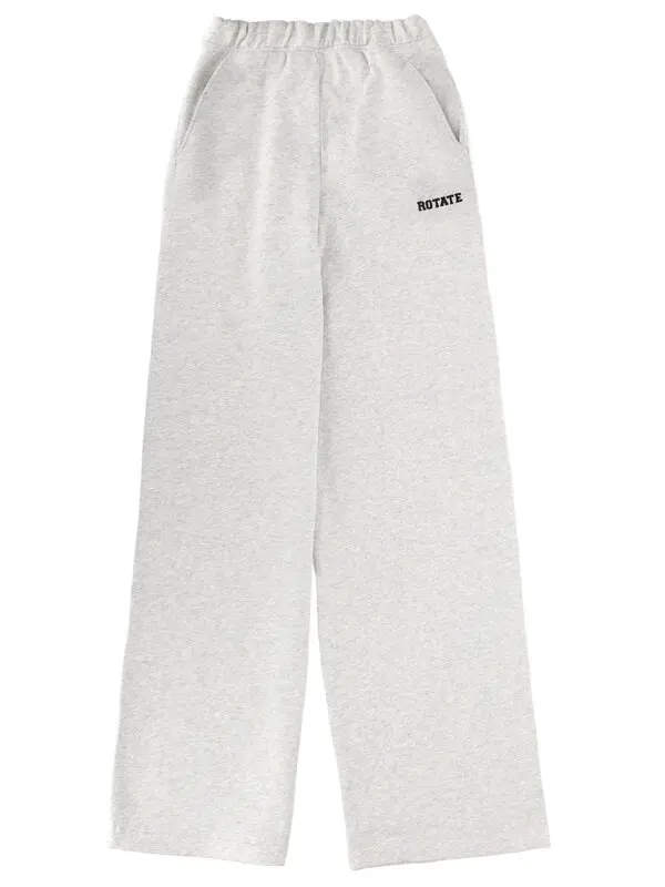 ROTATE BY BIRGER CHRISTENSEN Organic Cotton Jogger Pants - Gray