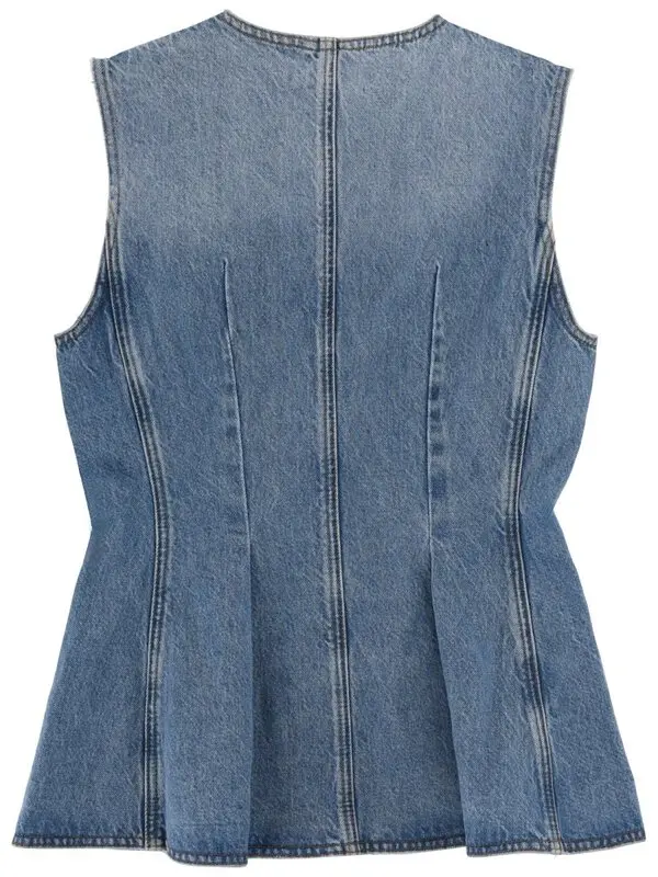 ROTATE BY BIRGER CHRISTENSEN Denim Top